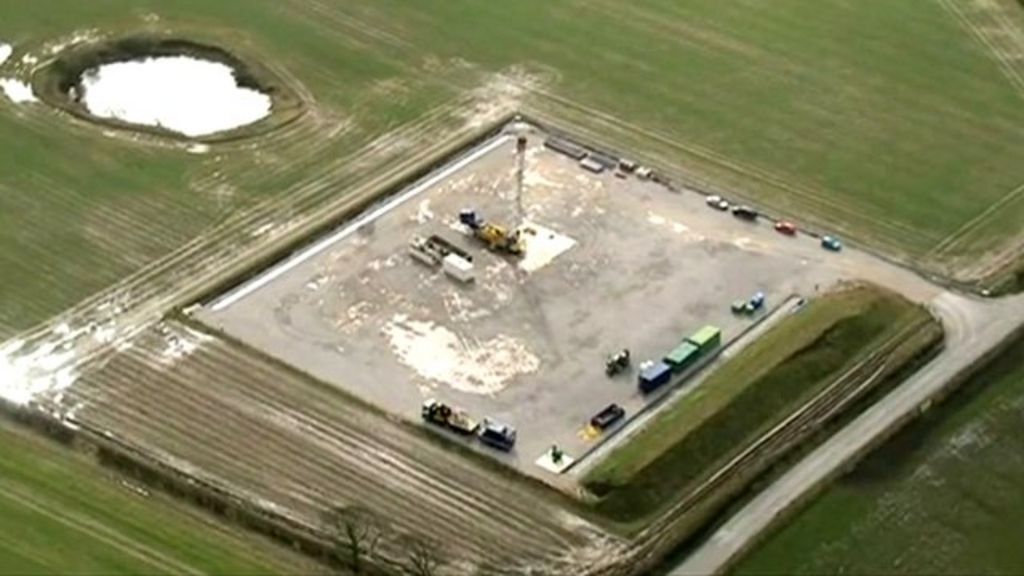 Cuadrilla fracking delays over radioactive waste water - BBC News