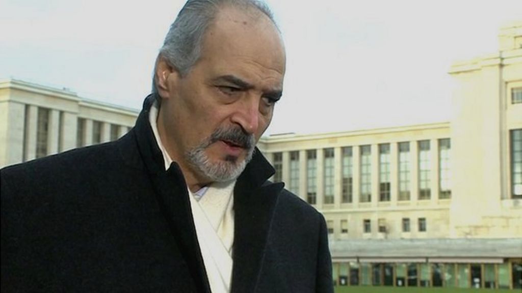 Syria talks: Assad's future not on agenda, says Jafari - BBC News