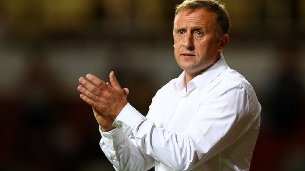 Mark Yates: Cheltenham Town manager on defeat against Dagenham ...