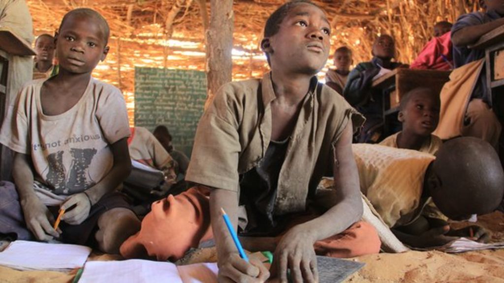Businesses urged to donate more to global education - BBC News