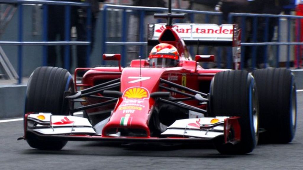 2014 Formula 1 cars on show for first time in Jerez - BBC Sport