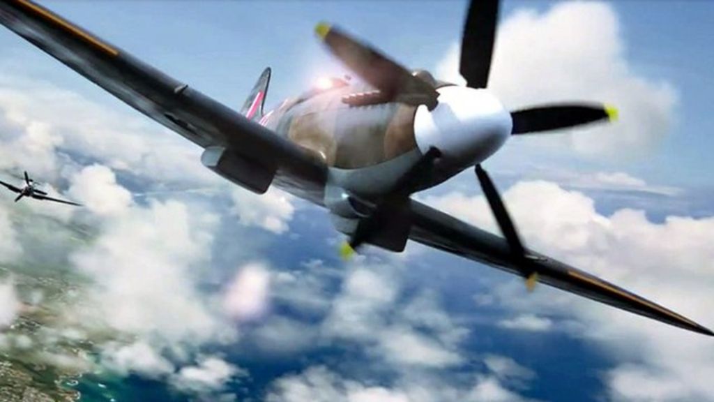 Dogfighting simulator relives military aviation history - BBC News