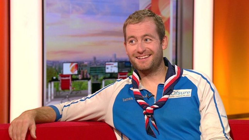 James Ketchell rows, climbs and cycles around the world - BBC News