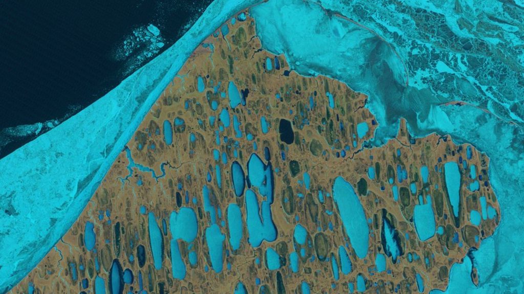 Alaska's Arctic icy lakes lose thickness - BBC News
