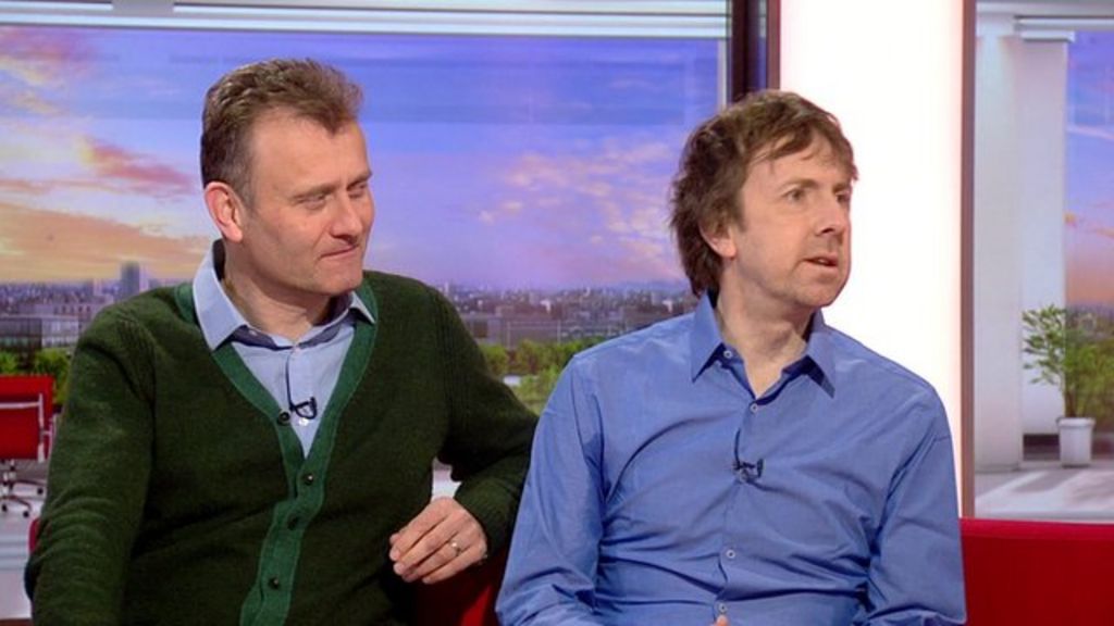 Punt and Dennis on making 'news' funny - BBC News