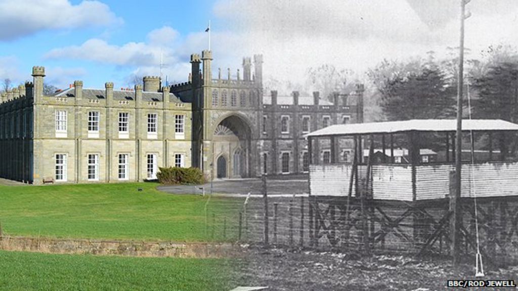 World War One: Donington Hall's pampered prisoners - BBC News