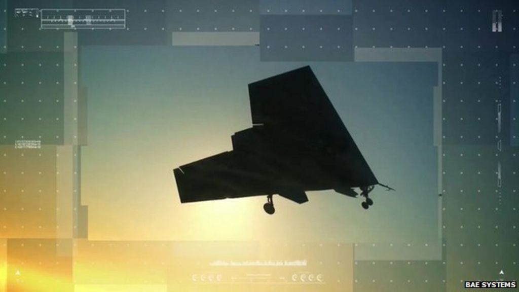 UK reveals footage of 'top secret' drone - BBC News