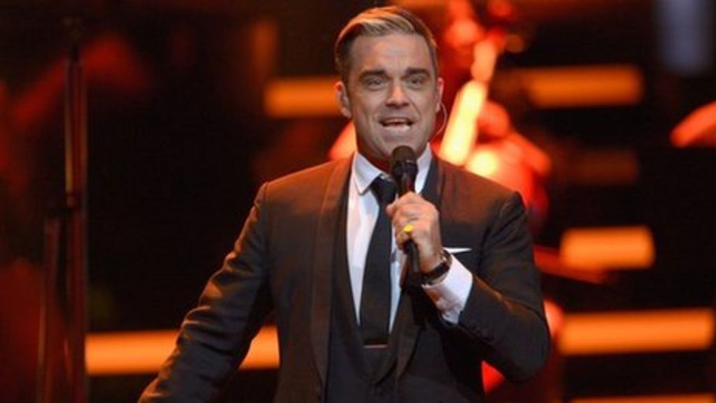 Robbie Williams 40th birthday plaque unveiled - BBC News