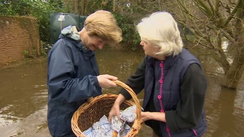 Cornish 'pasty aid' for victims of Somerset floods - BBC News