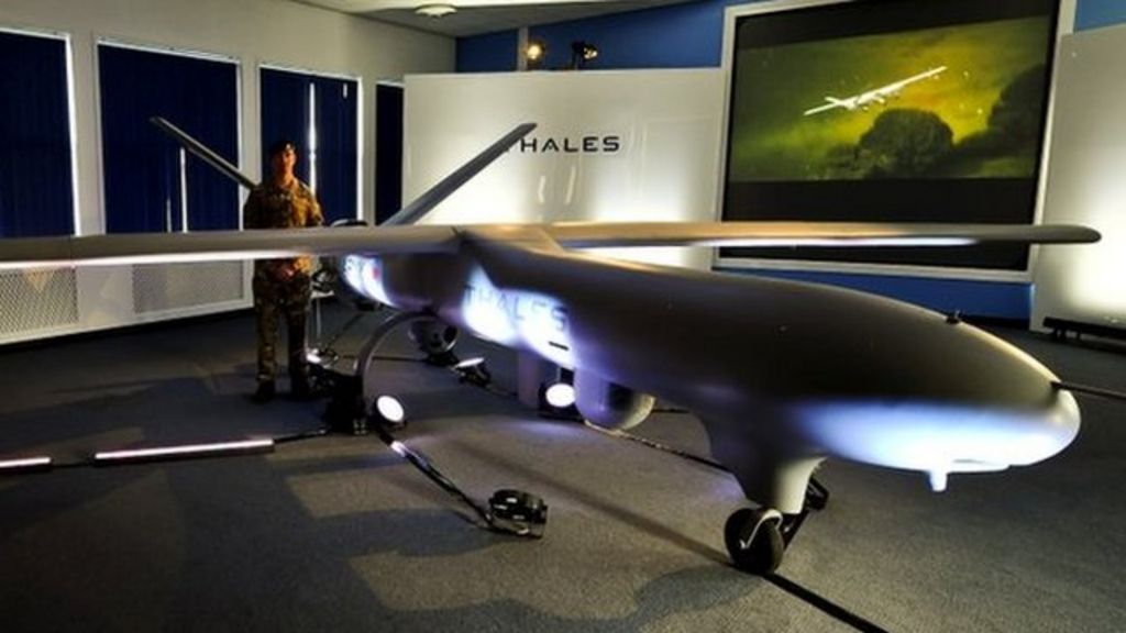 Army's new Watchkeeper drone to patrol Wiltshire skies - BBC News
