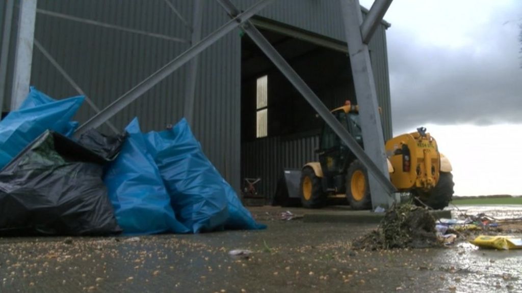 Meppershall illegal barn rave costs farmer £100,000 - BBC News