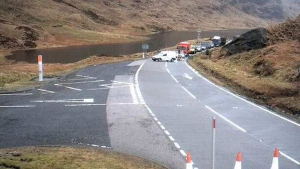 A83 Rest And Be Thankful re-opens after landslide - BBC News