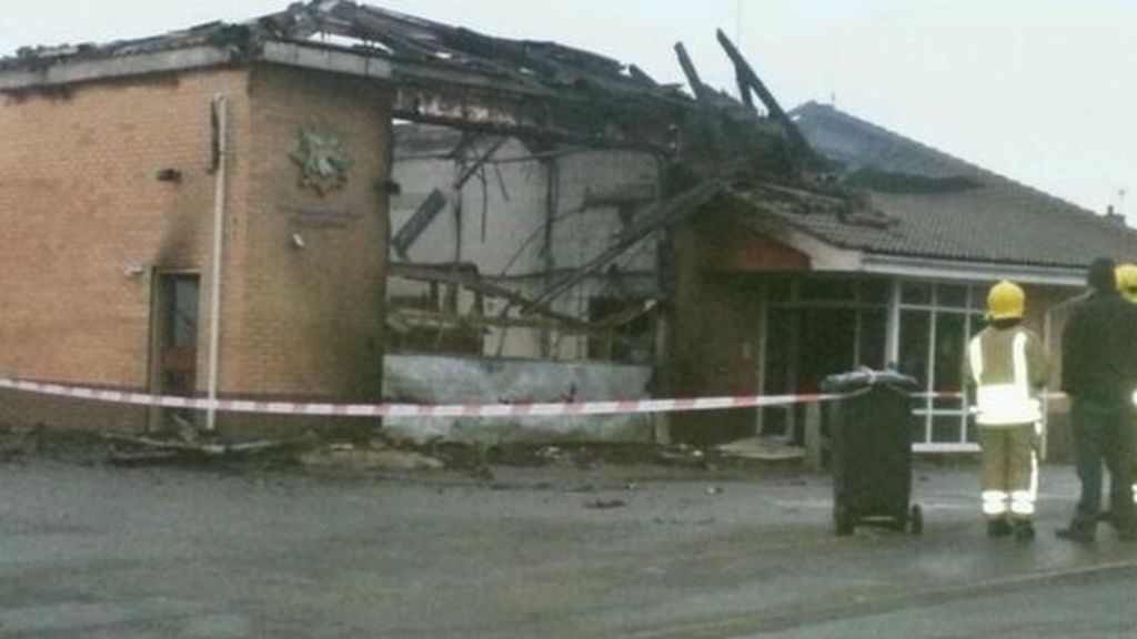 Gutted Downham Market fire station had no sprinklers - BBC News