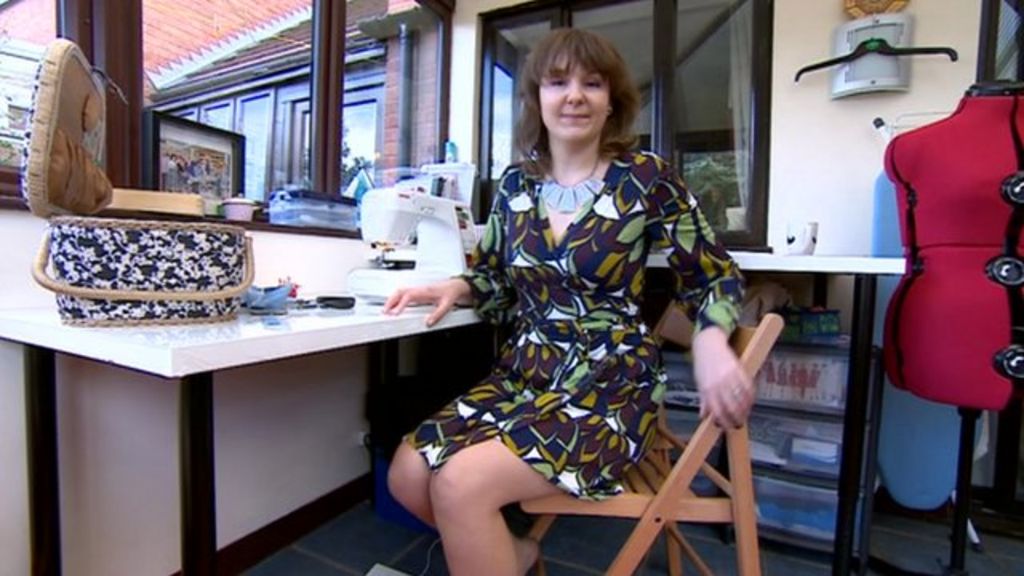 Walsall woman Jenni Taylor bids for Great British Sewing Bee win - BBC News