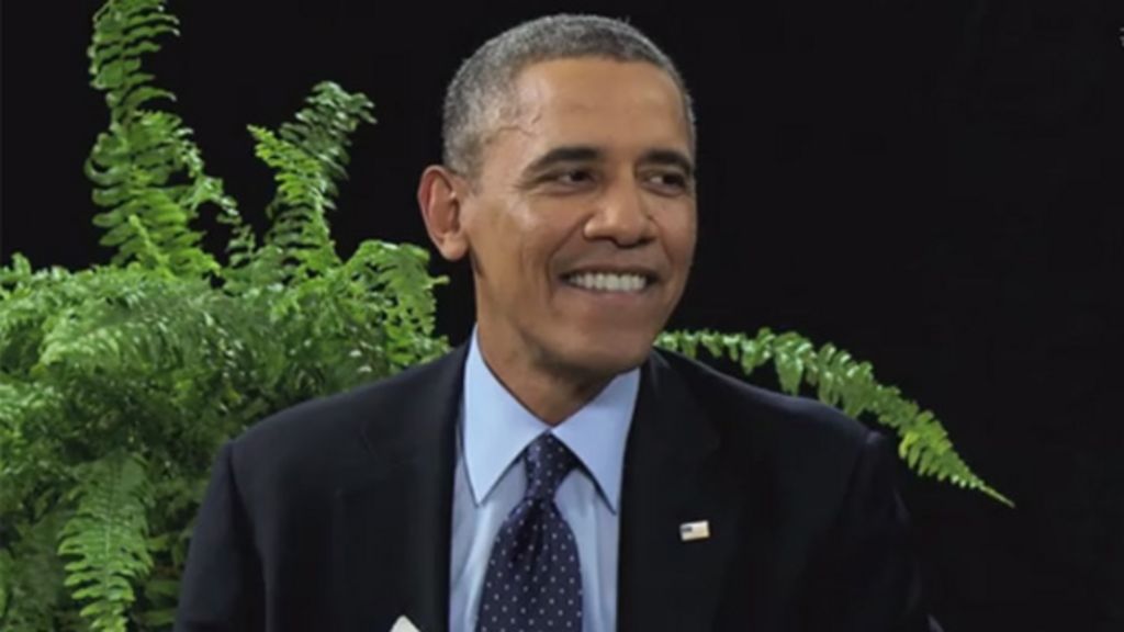 President Obama mocks The Hangover - BBC News