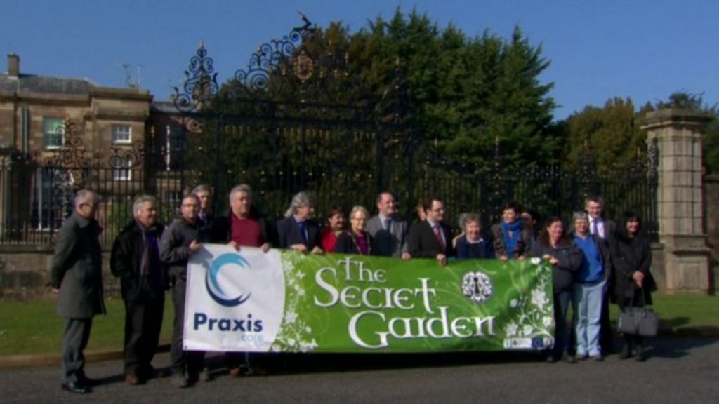 Praxis: Charity refusing to leave Hillsborough Castle - BBC News