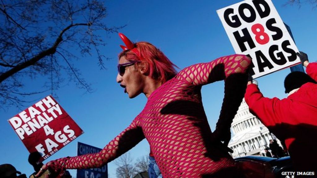 Fred Phelps: How Westboro pastor spread 'God hates fags' - BBC News