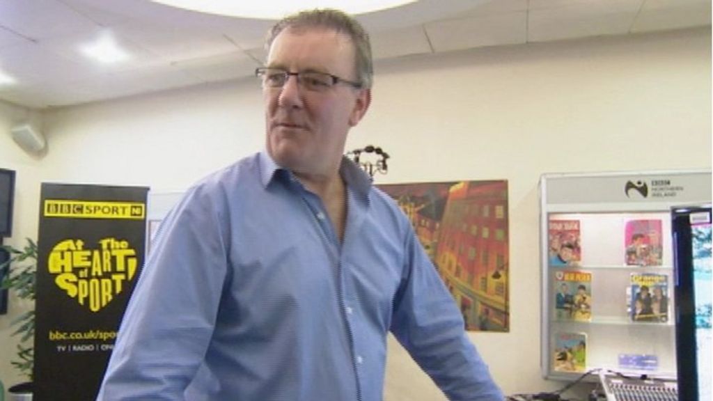 Mike Nesbitt takes Sport Relief in his stride - BBC Sport