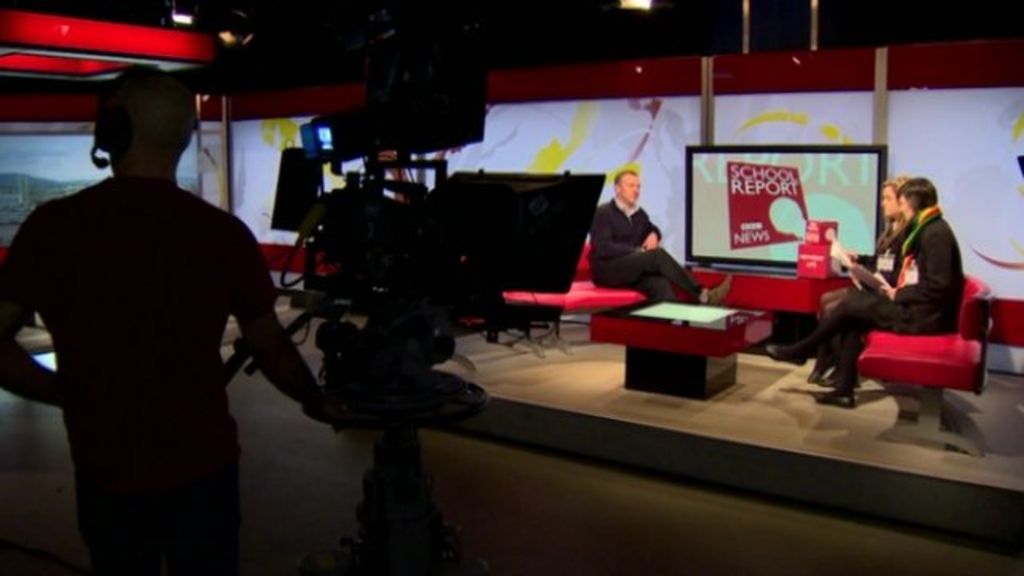 BBC News School Reporters take to the airwaves in Northern Ireland ...
