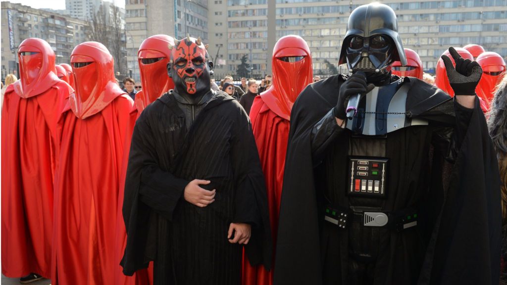 Ukraine Darth Vader Presidency Bid Rejected BBC News