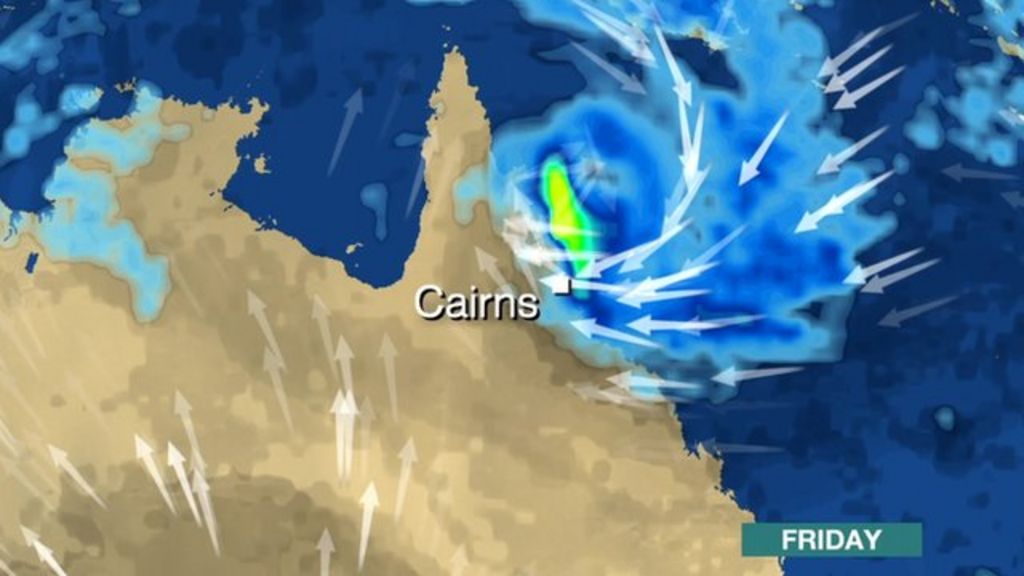 Cyclone Ita headed for northern Australia - BBC News