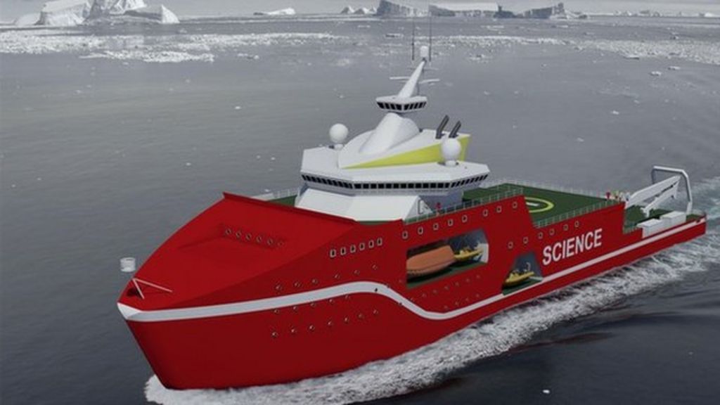 What will UK's new icebreaker look like? - BBC News
