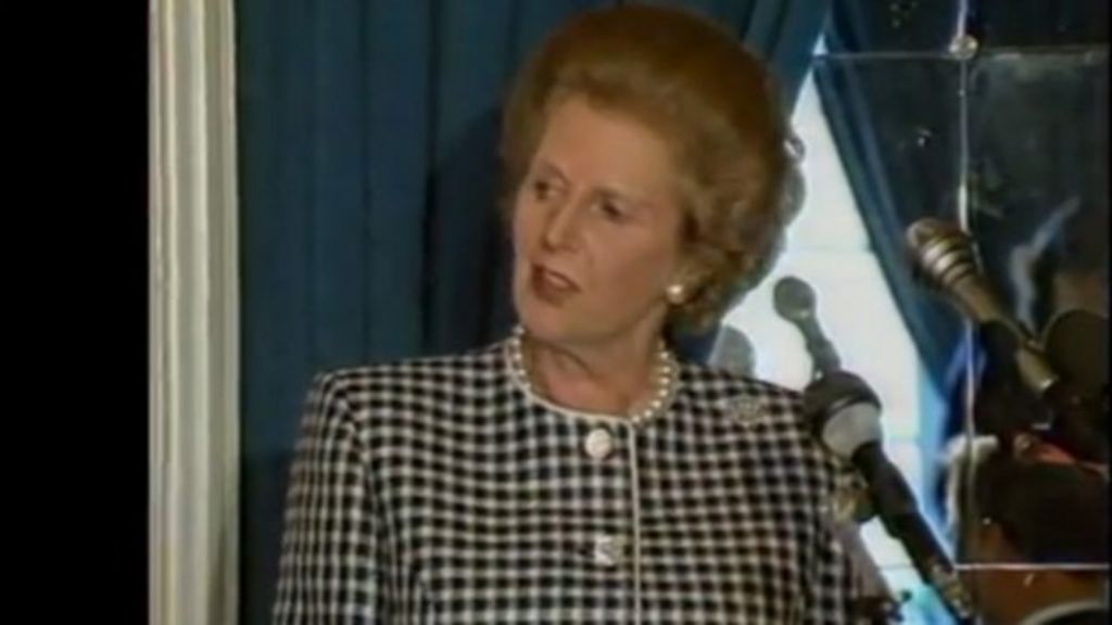 Euro Moments: Thatcher predicts 'United States of Europe nightmare ...
