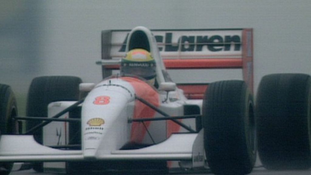 Ayrton Senna's legendary victory at the 1993 European GP - BBC Sport