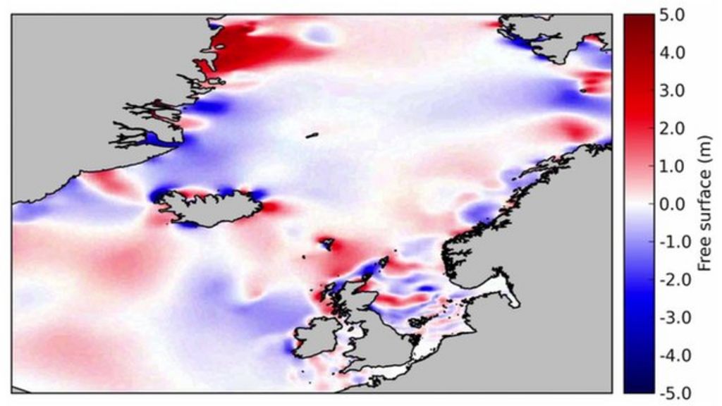 North Sea ‘Atlantis’ hit by 5m tsunami - BBC News