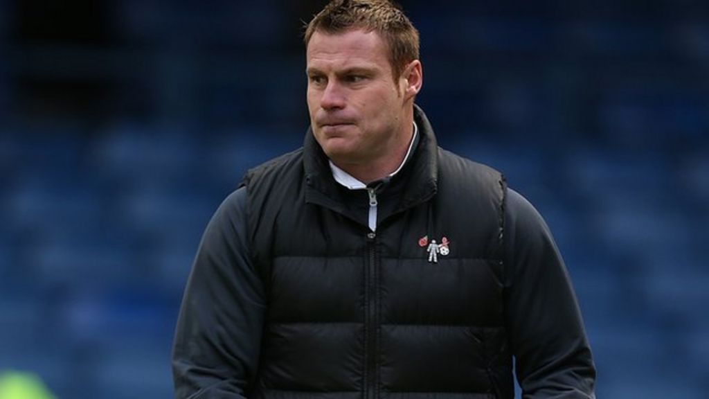 David Flitcroft: Bury manager on Morecambe draw - BBC Sport