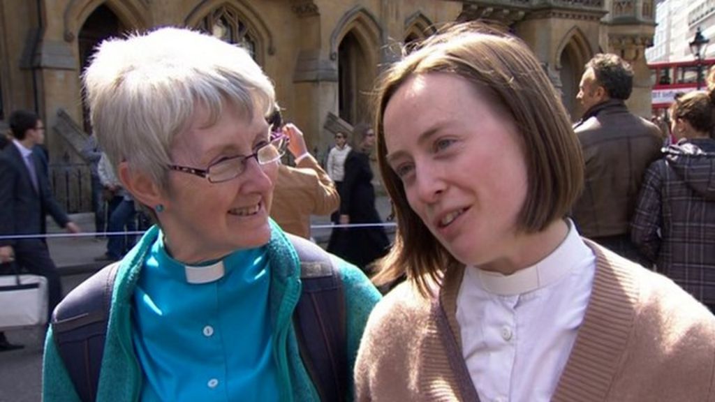 Women priest march: 'A day to celebrate an amazing job' - BBC News