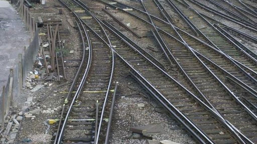 Beeps: Two of the sounds on a train - BBC News