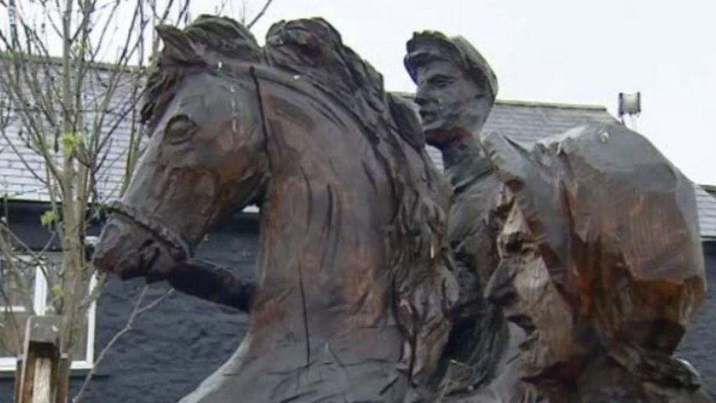 Rebecca Riot re-staged by villagers to mark 175 years - BBC News