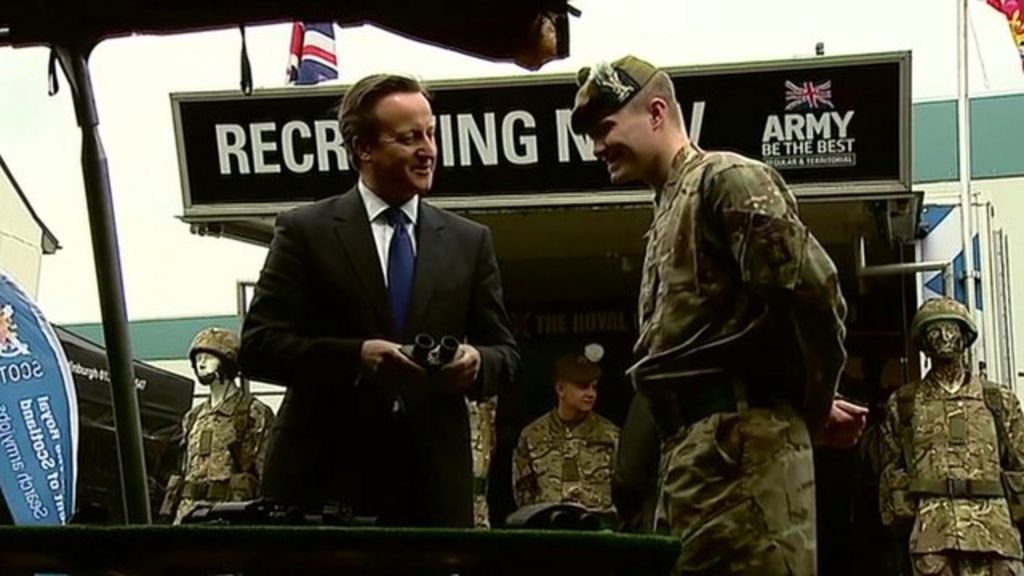 Cameron message to Scotland 'unrelentingly positive' - BBC News