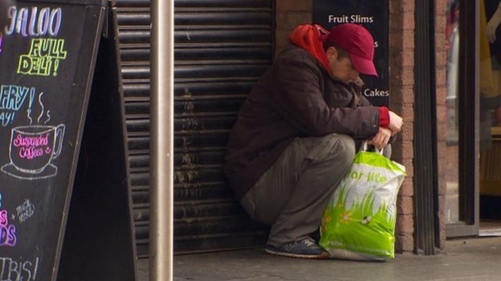 Homelessness: The dangers of life on the streets - BBC News