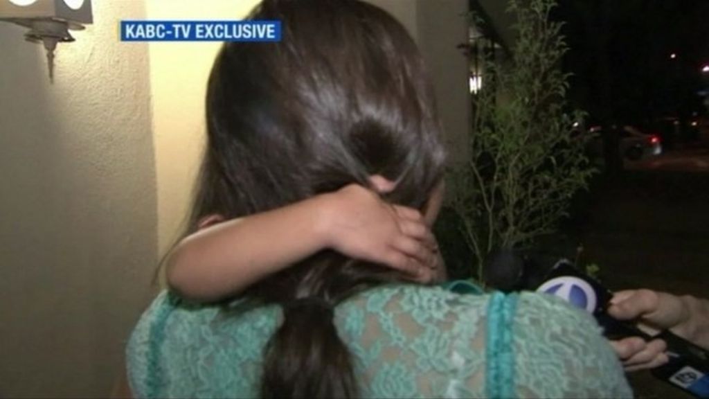 US kidnap victim 'so happy to see family' - BBC News