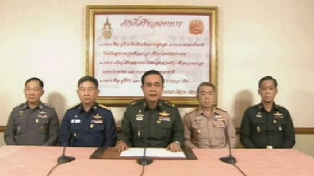 Thailand military seizes power in coup - BBC News