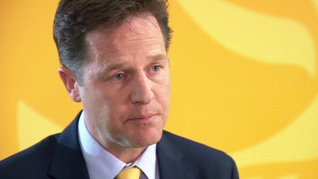 Nick Clegg: 'Difficult time for Liberal Democrats' - BBC News