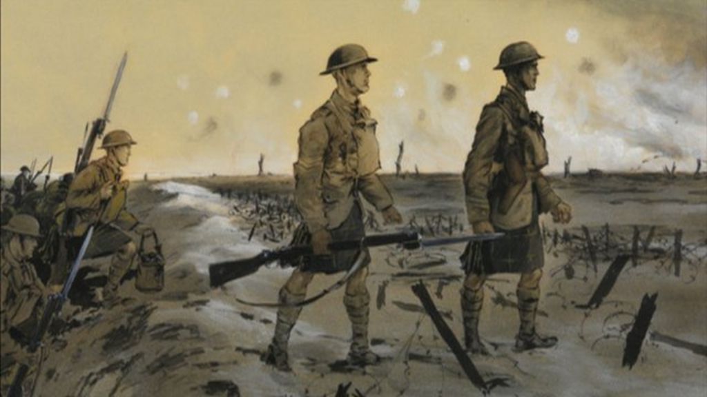 Fred Farrell: Glasgow's World War One artist - BBC News