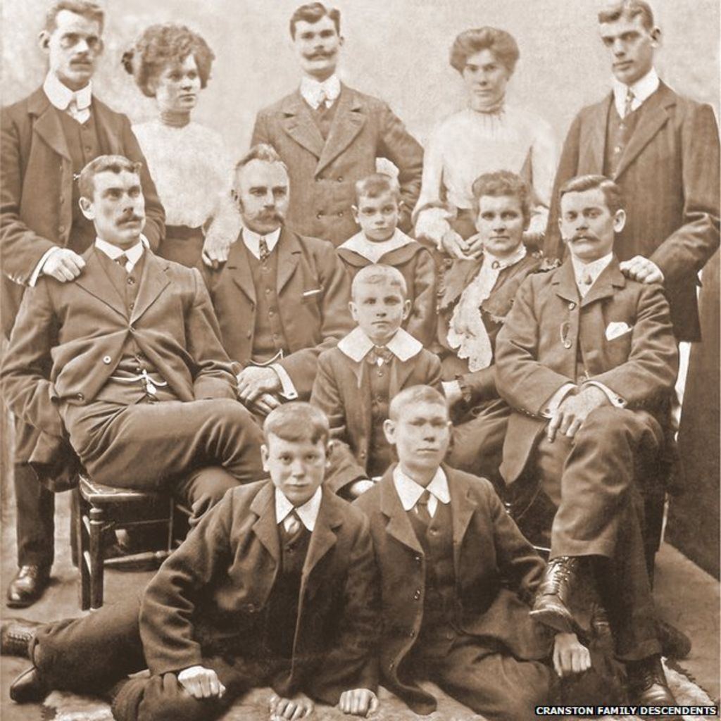 Fragmented WW1 East Lothian family reunited - BBC News