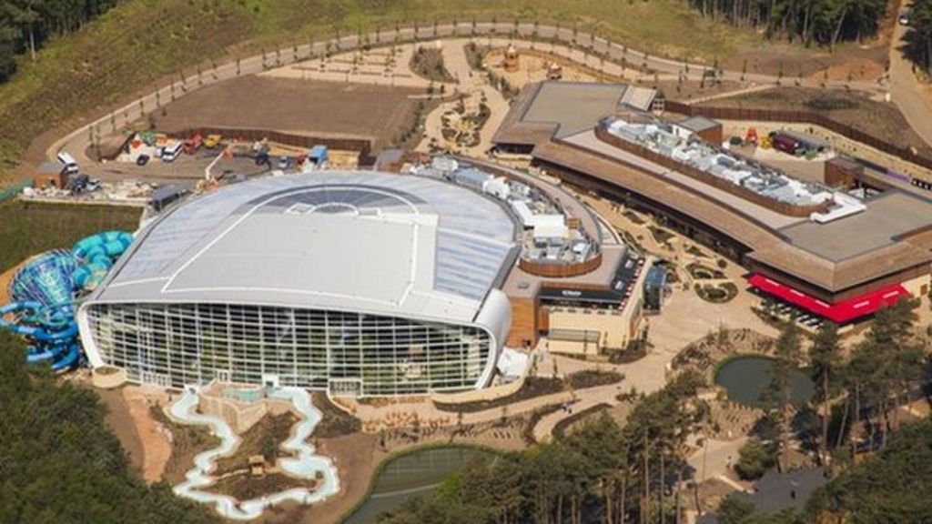 Center Parcs Woburn Forest is officially opened - BBC News