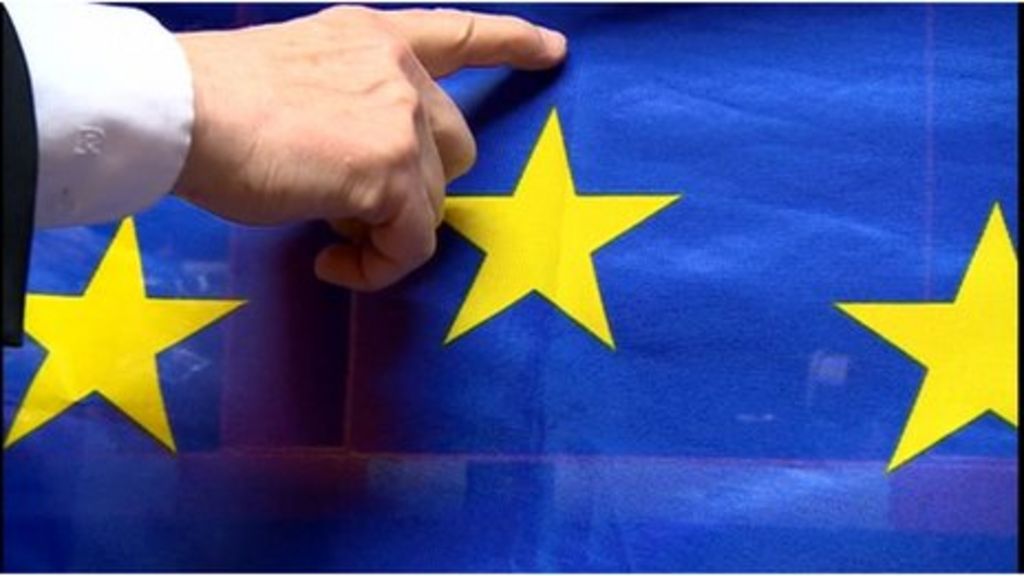 European Union symbols: How to hang the EU flag - BBC News