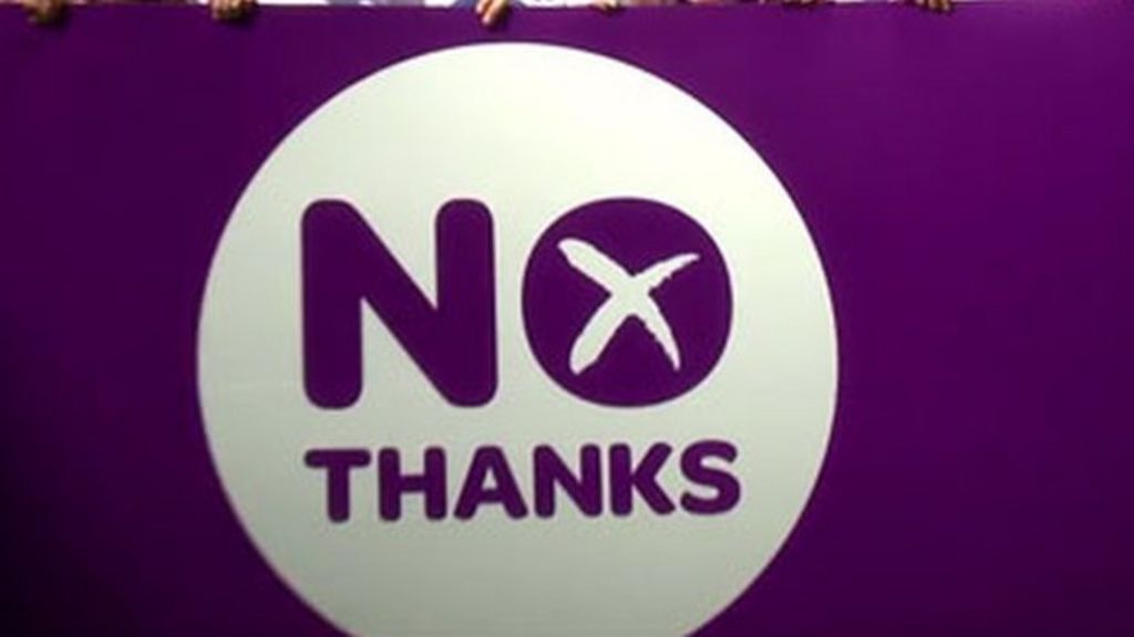 Putting the fizz back into the 'No' campaign? - BBC News