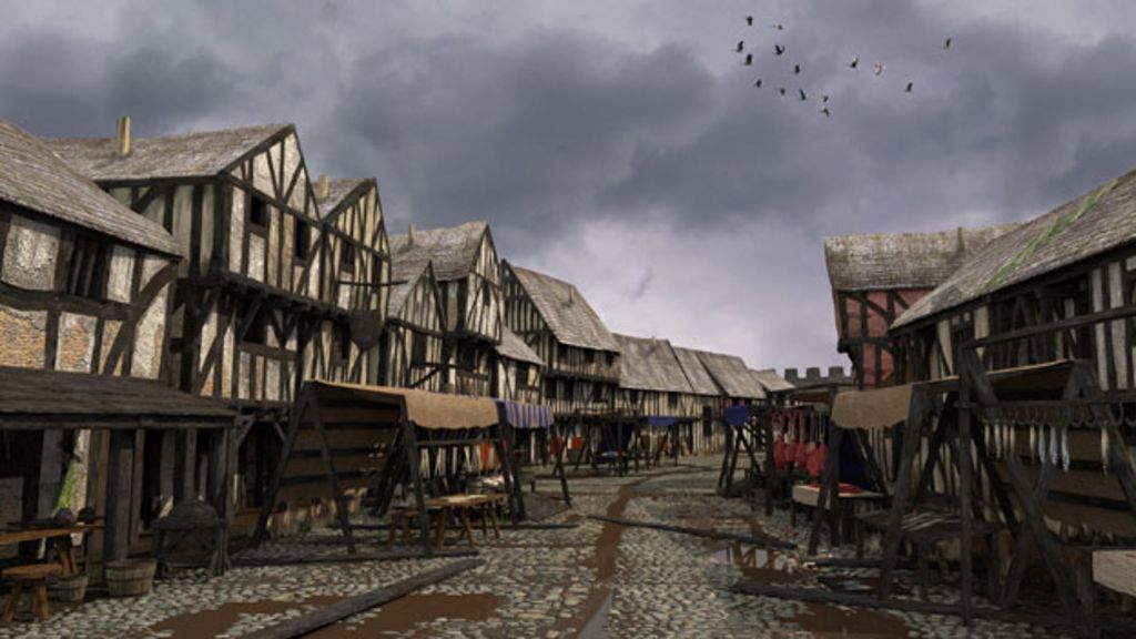 Swansea's Wind Street - medieval style - BBC News