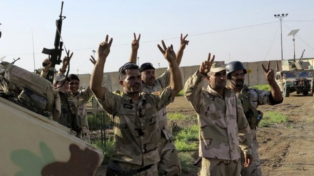 Iraq army 'routs Isis rebels' in offensive on Tikrit - BBC News