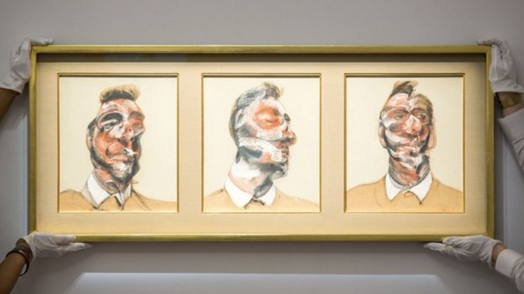 Francis Bacon triptych sells for £26.7m - BBC News