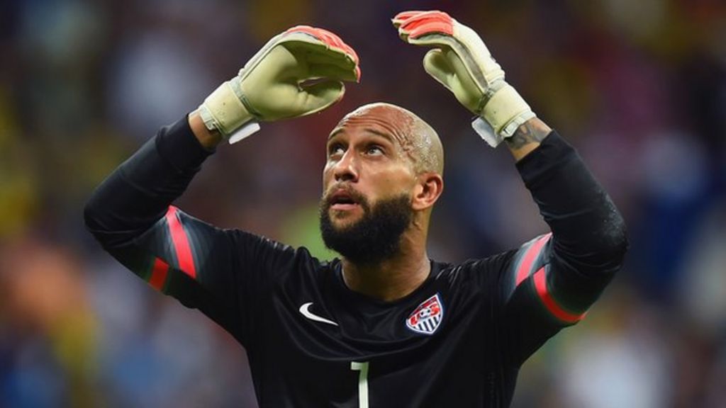 World Cup 2014: Tim Howard makes record number of saves - BBC Sport