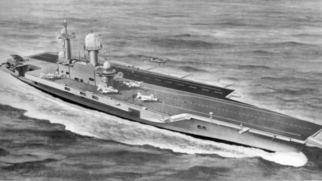 The aircraft carrier that never was - BBC News