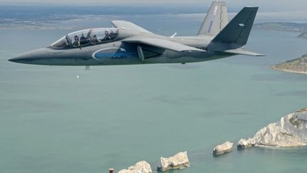 Farnborough Airshow: The Scorpion in search of a customer - BBC News