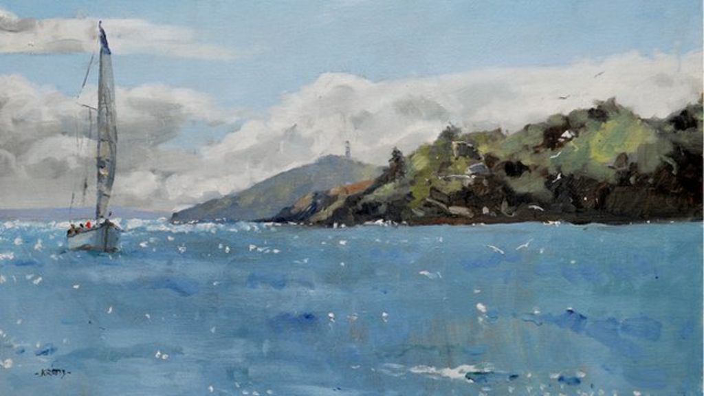 Kieron Williamson paintings fetch £390,000 at Norfolk auction - BBC News